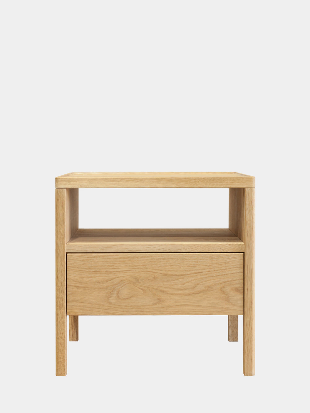 Slimline, modern bedside table – Relm Furniture